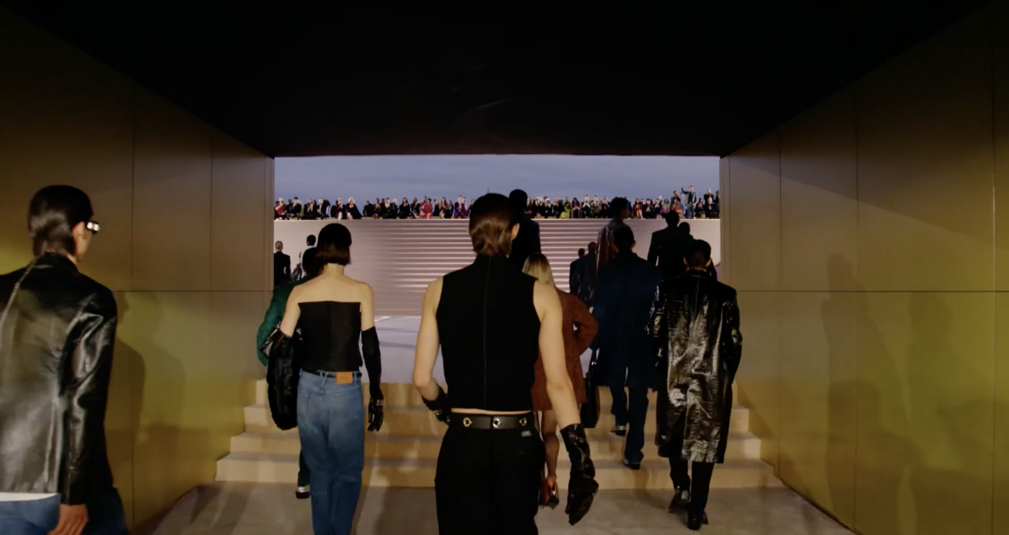 Versace fall Winter 2023 Runway In LA - BELLO Mag