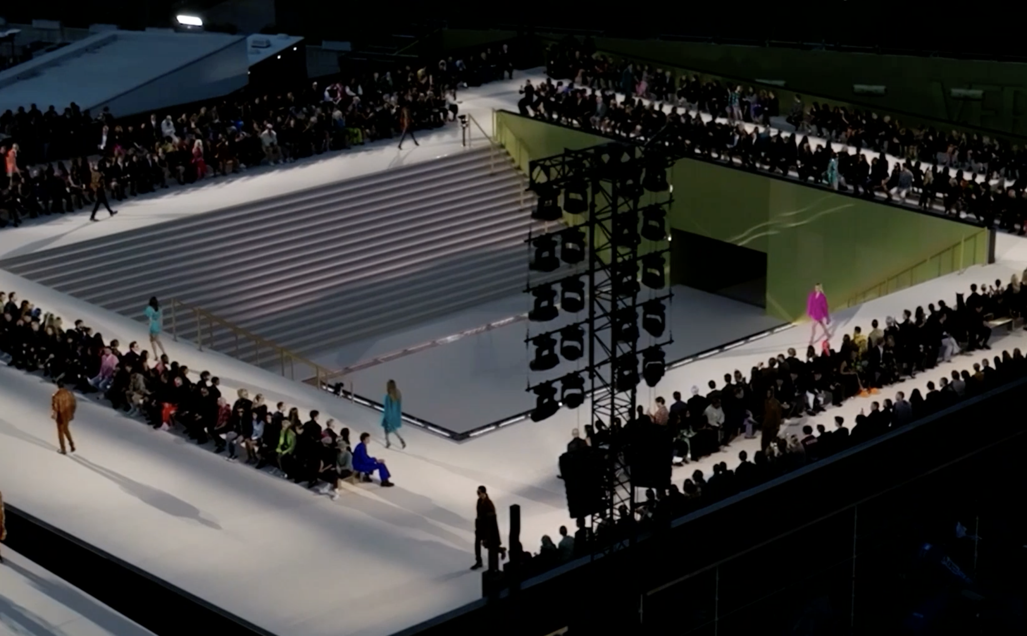 Versace fall Winter 2023 Runway In LA - BELLO Mag