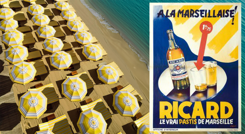 "Pastis Chic" Jacquemus Beach in Saint Tropez - BELLO Mag